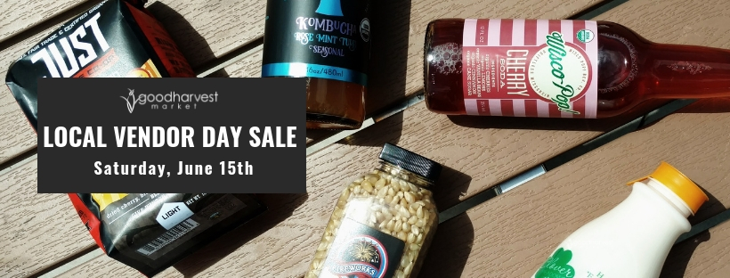 Local Vendor Day Sale · Good Harvest